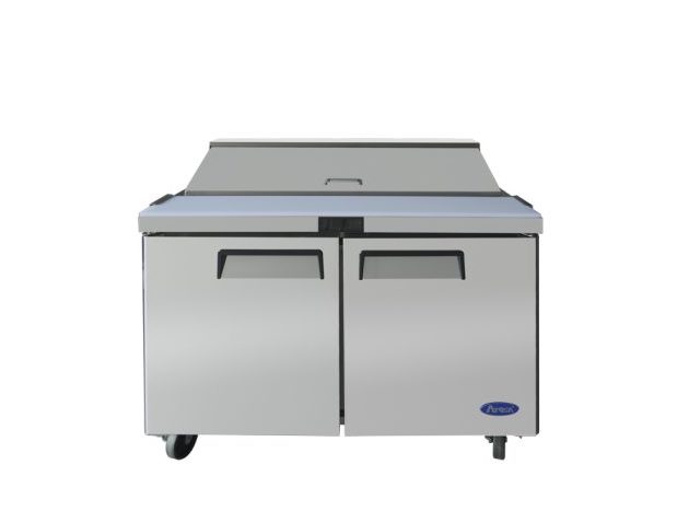Atosa – MSF8302GR — 48″ Refrigerated Standard Top Sandwich Prep. Table ...