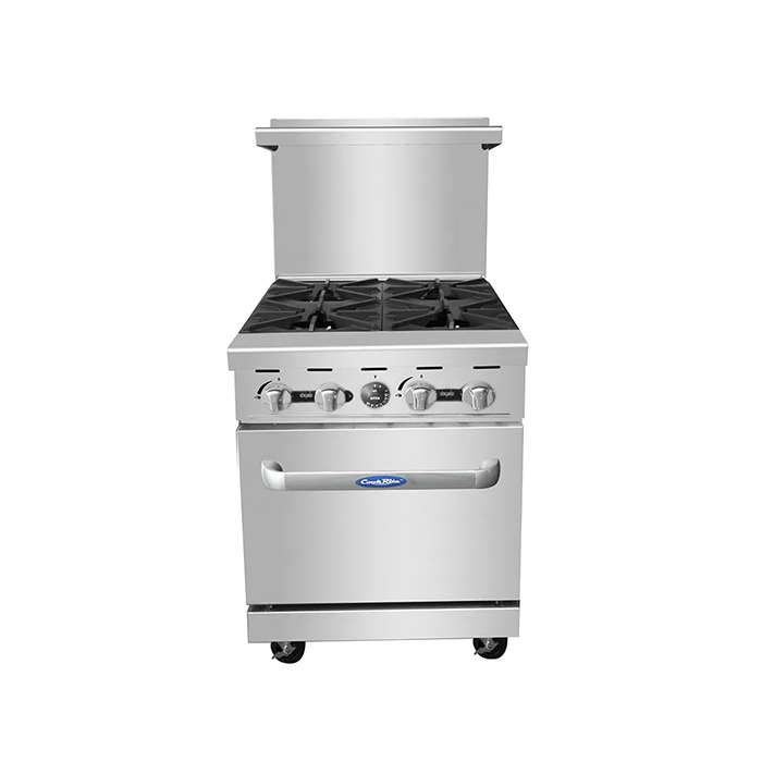 CookRite – AGR-4B — 24″ Gas Range with Four (4) Open Burners - Bay ...