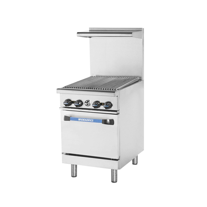 Radiance – TAR-24RB 24″ Heavy Duty Restaurant Gas Range - Bay Supply ...