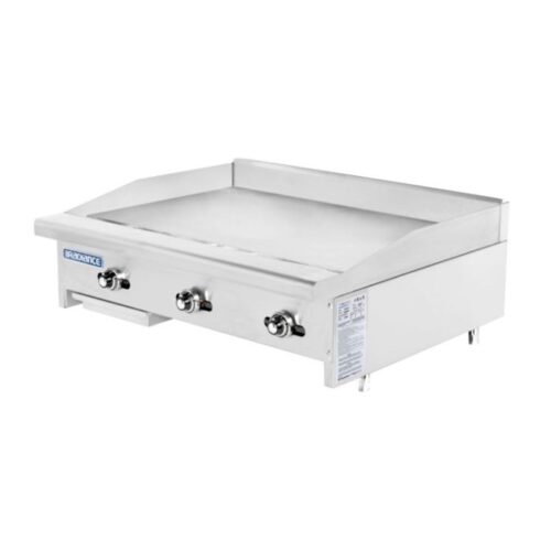 CookRite – ATTG-24 — 24″ Thermostatic Griddle with 1″ Griddle Plate ...